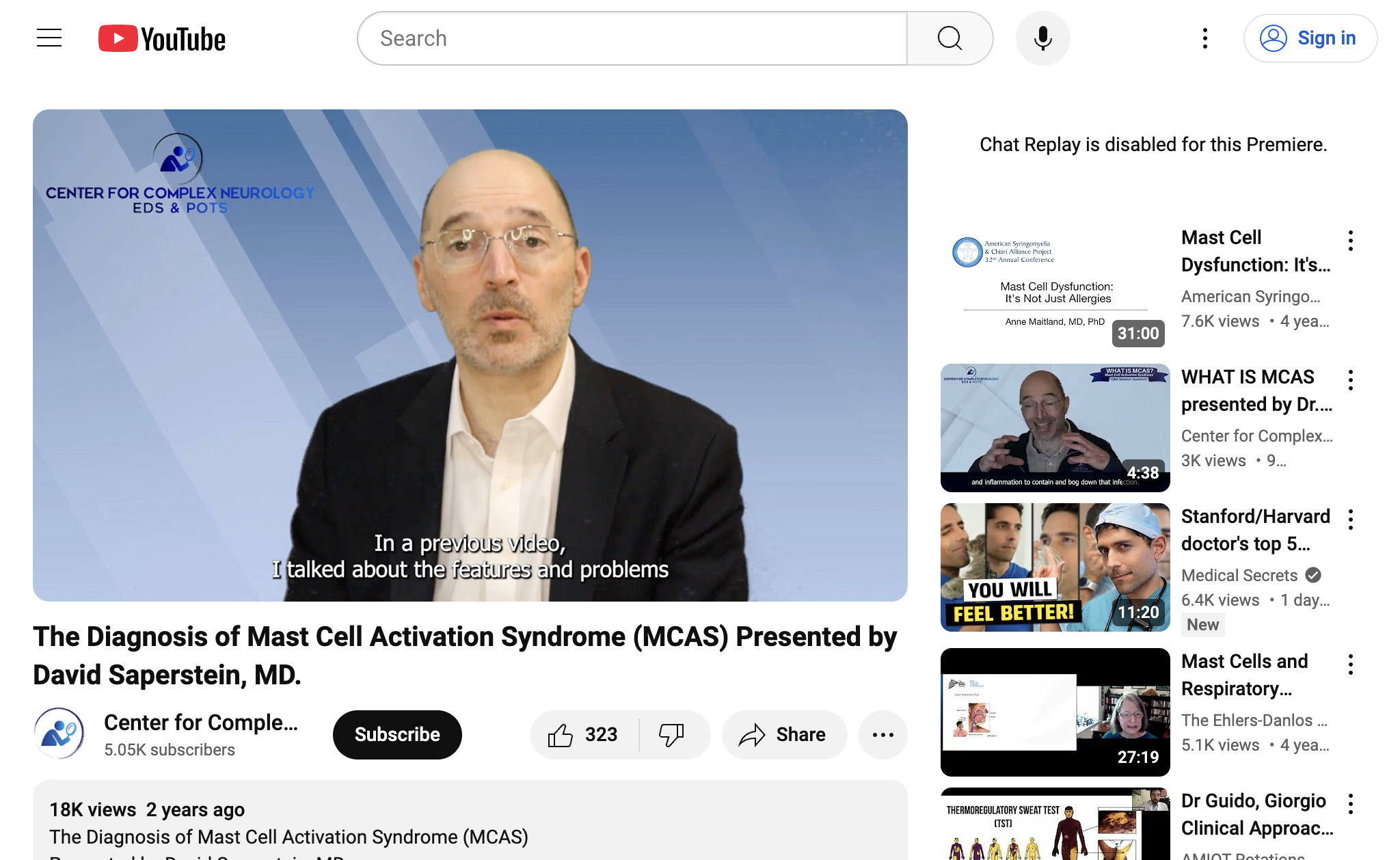 The Diagnosis of Mast Cell Activation Syndrome (MCAS) Presented by ...